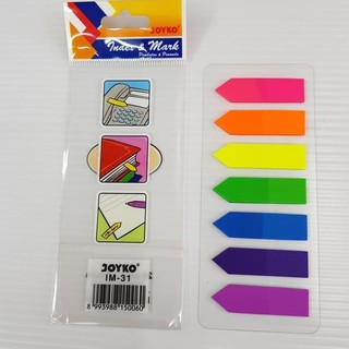 Jual MEMO STICKY NOTES/PEMBATAS STICK NOTE PLASTIK JOYKO IM-31 INDEX ...
