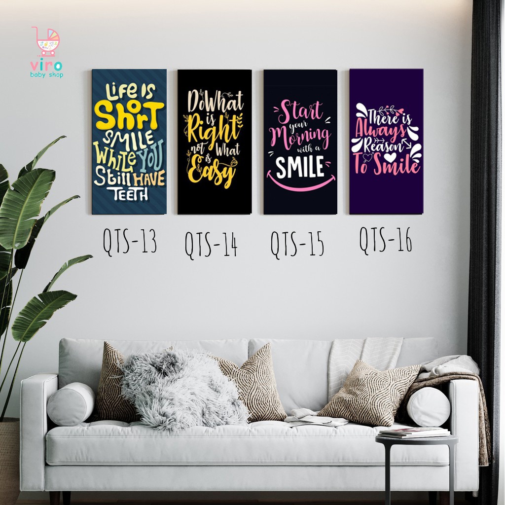 Jual HIASAN DINDING / WALL DECOR MOTIF QUOTE / KATA BIJAK - KATA ...