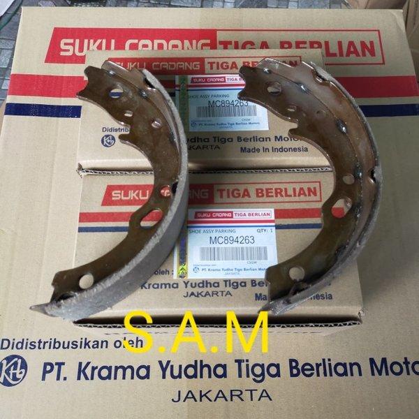 Jual kampas rem tangan canter ps125 hand brake shoe canter ps125 ...