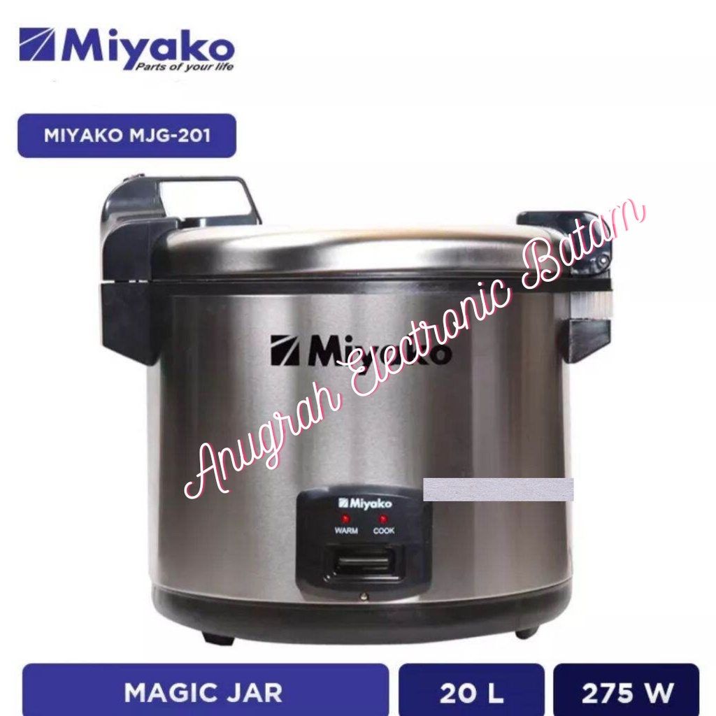 Jual Miyako Magic Jar Penghangat Nasi MJG-201 Miyako 20 Liter BATAM ...
