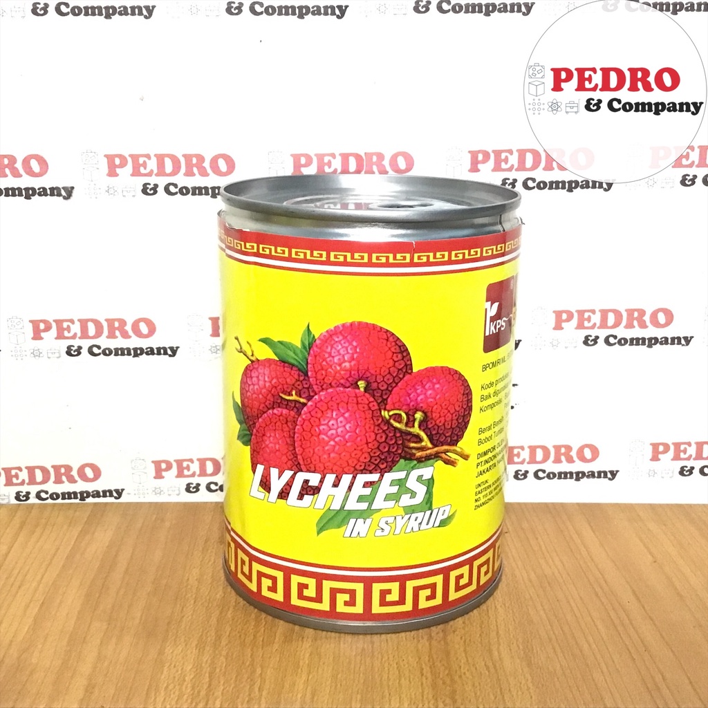 Jual IKPS Lychees in syrup 567 gram - lychee kaleng buah leci sirup manis | Shopee Indonesia