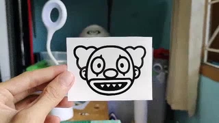 Jual stiker badut custom cutting stiker murah | Shopee Indonesia