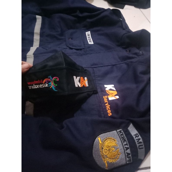 Jual Jaket Original Custom KAI Services Kereta API | Shopee Indonesia