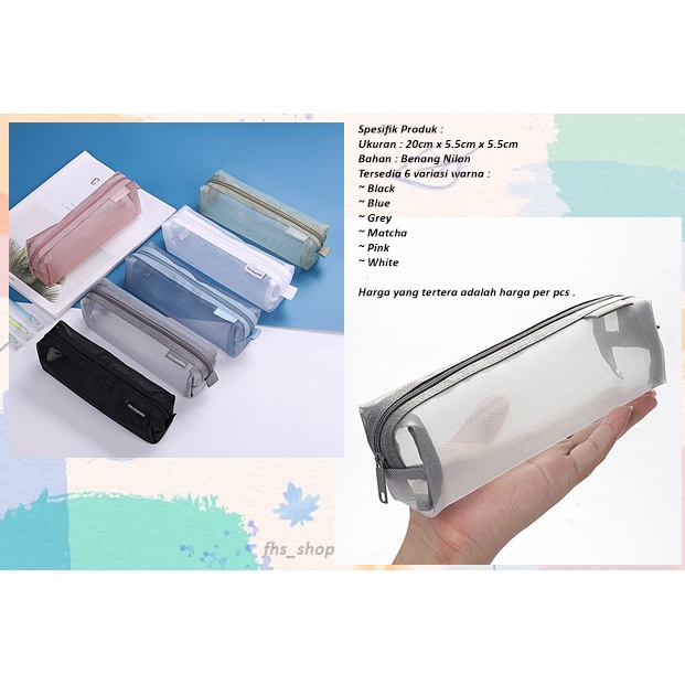 Jual Tempat Pensil Minimalist Style Kotak Pensil Tempat Pensil ...