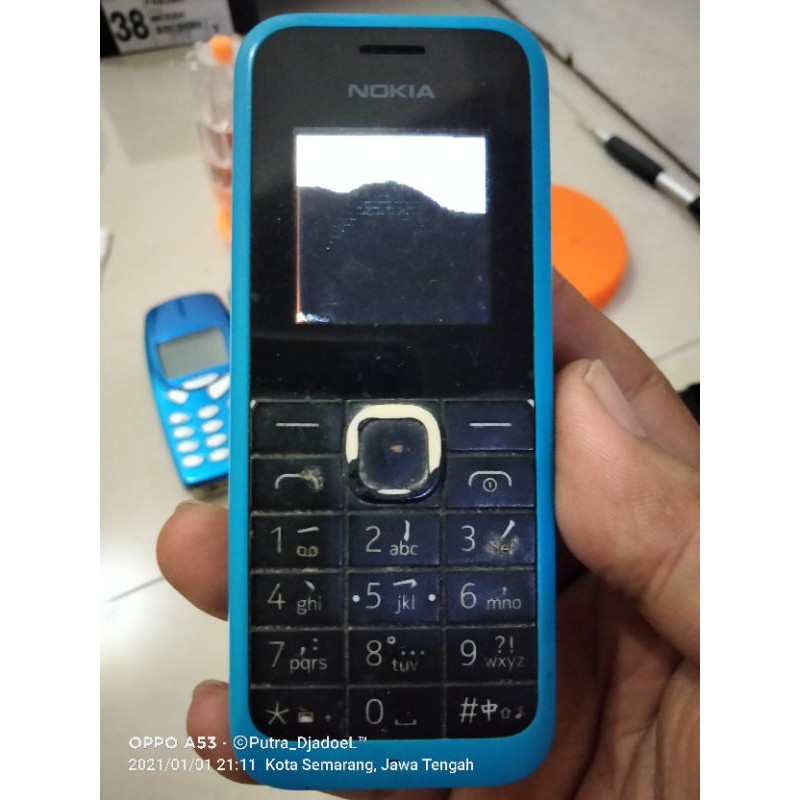Jual Nokia 105 Blue Normal Original Mulus Jadul Langka Speaker Bass Joss | Shopee Indonesia