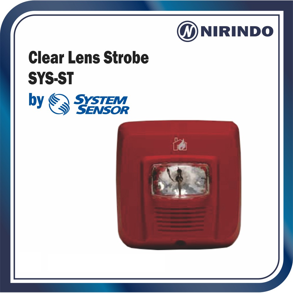 Jual Clear Lens Strobe SYS-ST System Sensor by Honeywell | Shopee Indonesia