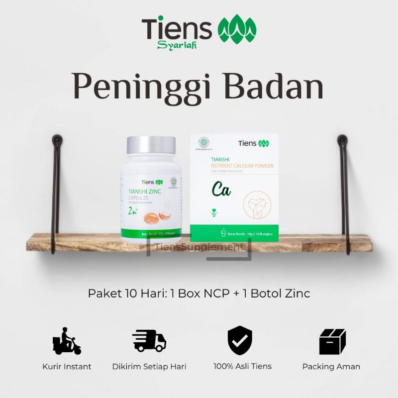 Jual Paket 10 Hari Peninggi Badan Tiens ( 1 Tianshi Nutrient Calcium ...