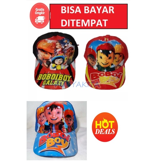 Jual TOPI BOY BOY ANAK/TOPI ANAK LAKI TOPI BOBOIBOY BARU TRENDING (COD ...