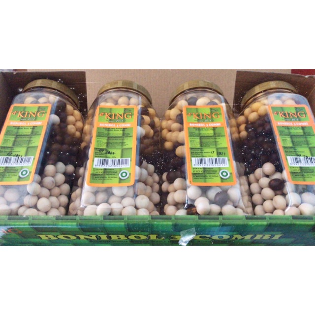 Jual D’King Bonibol Biskuit Cokelat Bentuk Bola Mini 250 gram | Shopee ...