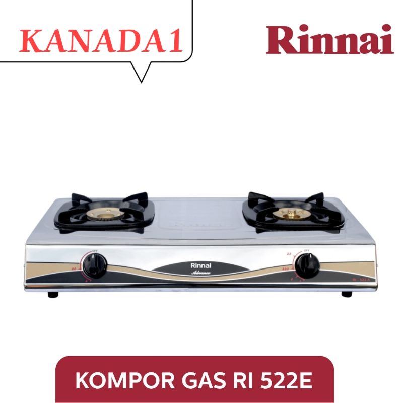 Jual RINNAI KOMPOR GAS RI-522E | Shopee Indonesia