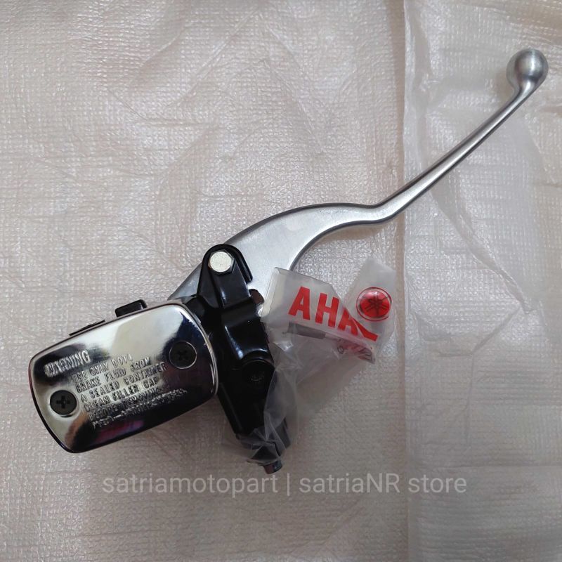 Jual Master rem depan Yamaha R25/MT25 original (tutup master chrome ...