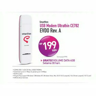 Jual Modem smartfren live smart usb modem laptop smart tanpa kartu ...
