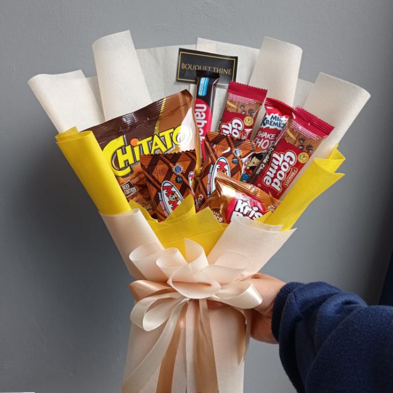 Jual SNACK BUKET/BOUQUET/BUCKET | Shopee Indonesia