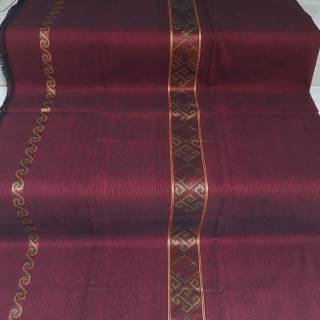 Jual Kain tenun ikat paruki maroon | Shopee Indonesia