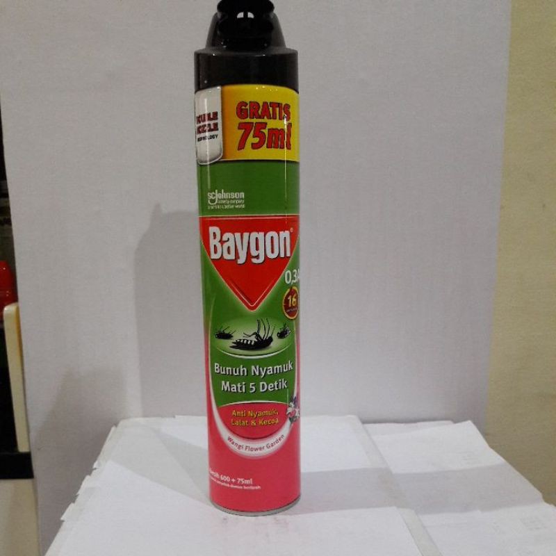 Jual baygon aerosol/spray 600ml+75ml | Shopee Indonesia
