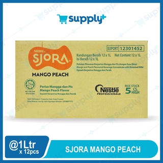 Jual SJORA Mango Peach Concentrate 1 Liter | Shopee Indonesia