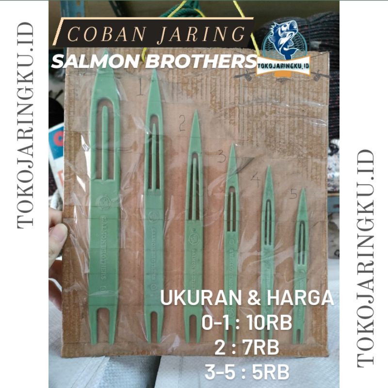 Jual COBAN JARING SALMON BROTHERS 6 ukuran | Shopee Indonesia