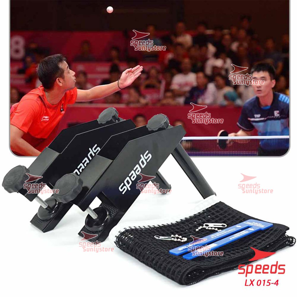 Jual SPEEDS Tiang Net Jaring Pingpong Ping Pong Tenis Meja Tarik Model Japit 160c 015-4 | Shopee ...