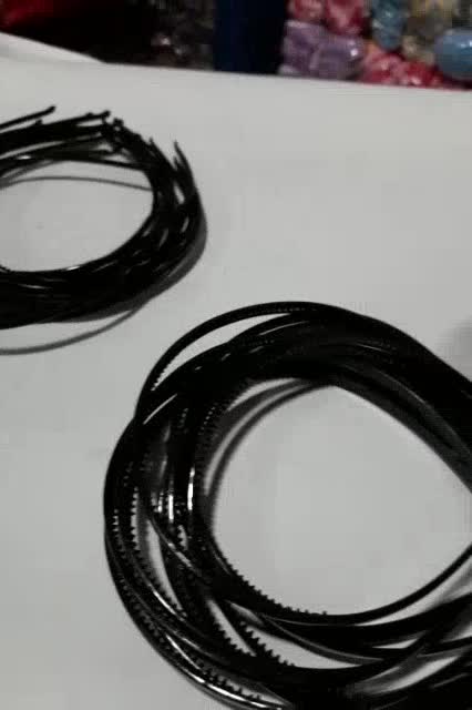 BANDO HITAM 12PCS BANDO LIDI BANDO RAMBUT BANDO COWOK BANDO PRIA GROSIR ...