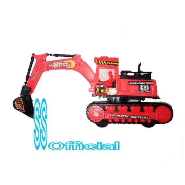 Jual Mobil Truck Biku Diesel Power Construction Car full back | Shopee ...
