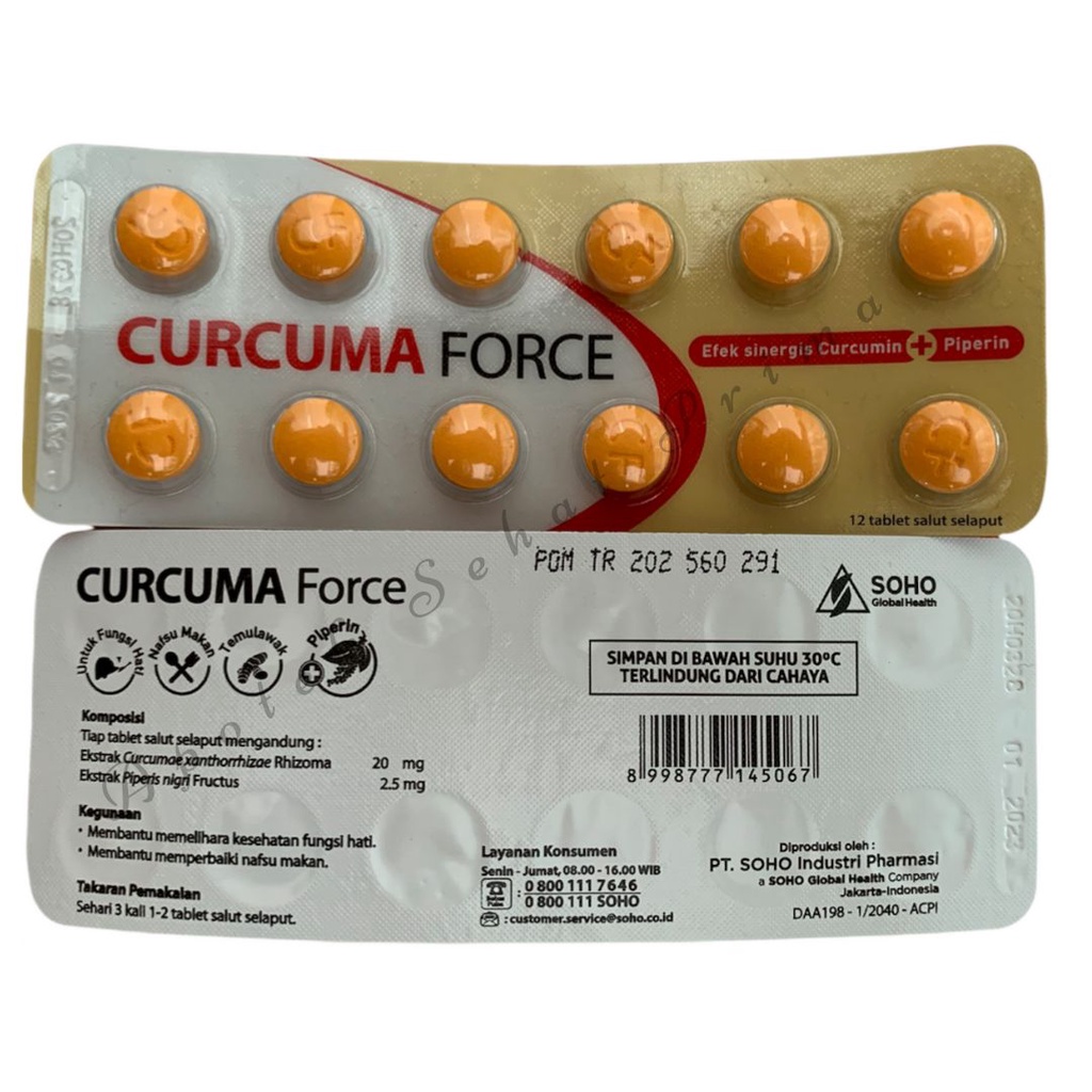 Jual Curcuma Force | Shopee Indonesia