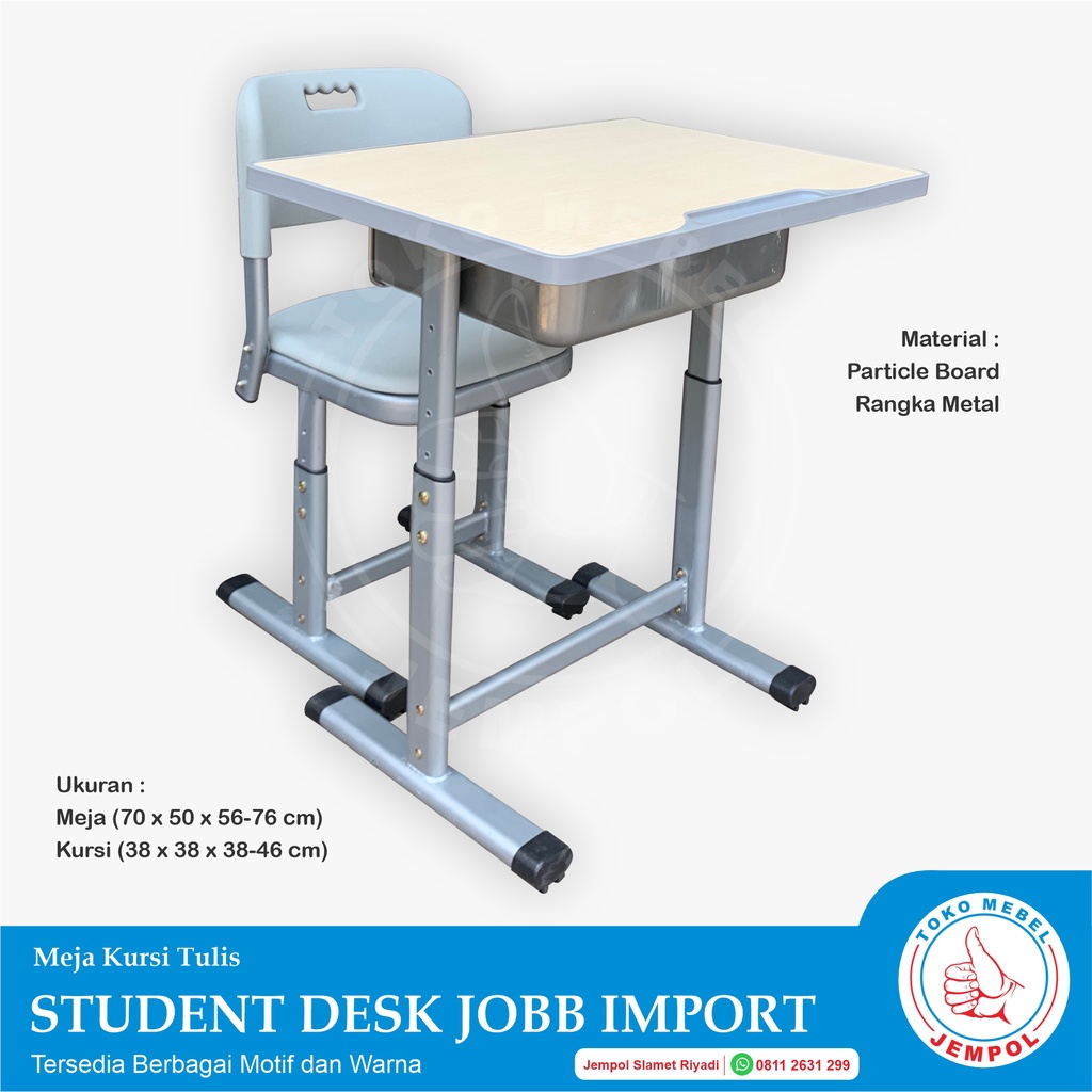 Jual Meja Tulis STUDENT DESK JOBB ECHO/Meja Belajar Kantor Minimalis ...