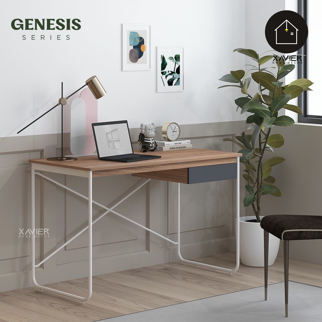 Jual Xavier Home Decor EDEN - Meja Kerja Minimalis Modern / Meja ...