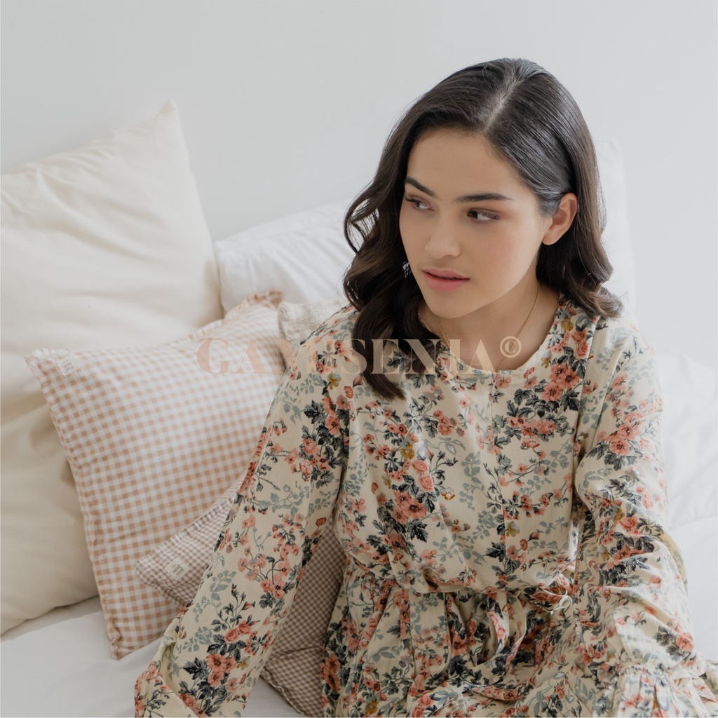 Jual GAMISENJA - Amisha Dress ( Nicole Parham Collection ) | Shopee ...