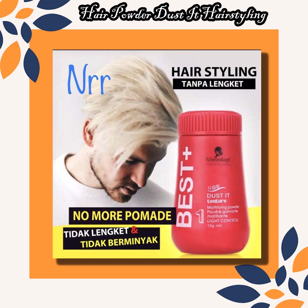Jual (COD)Pomade Rambut Pria Pomade Bubuk Bestt+ Dust It Hair Powder ...