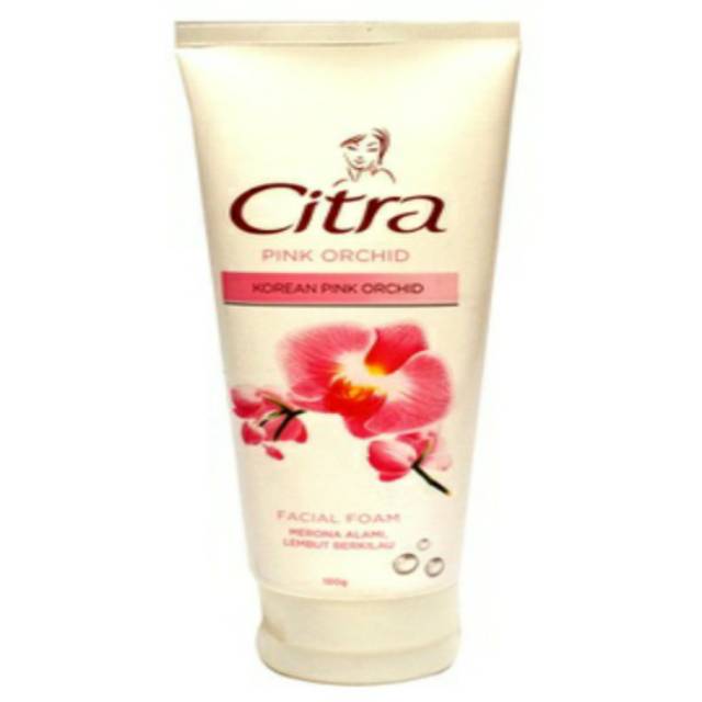 Jual Citra pink korean orchid facial foam 100 gr | Shopee Indonesia