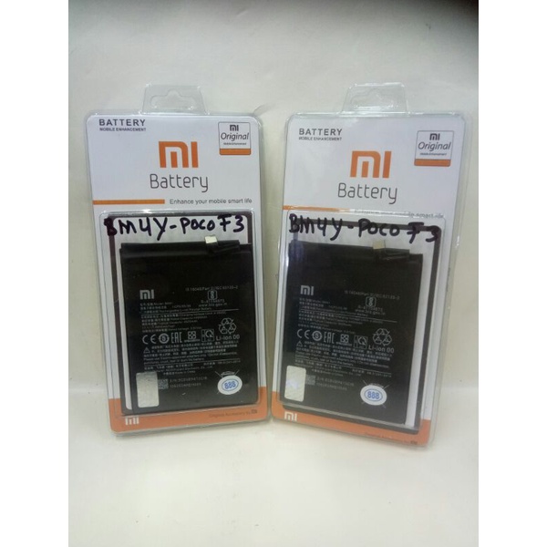 Jual BATERAI BATRE XIAOMI POCO F3 BM4Y BM 4Y ORIGINAL | Shopee Indonesia