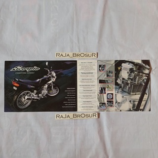 Jual Poster brosur katalog leaflet jadul lawas Yamaha Scorpio 225 Steko 2001 | Shopee Indonesia