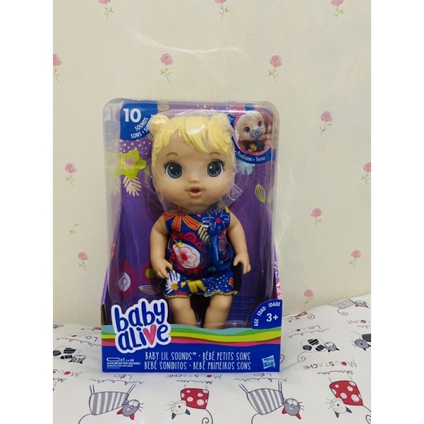 Jual Baby Alive Boneka Bayi Lil Sound Blonde Hair | Shopee Indonesia