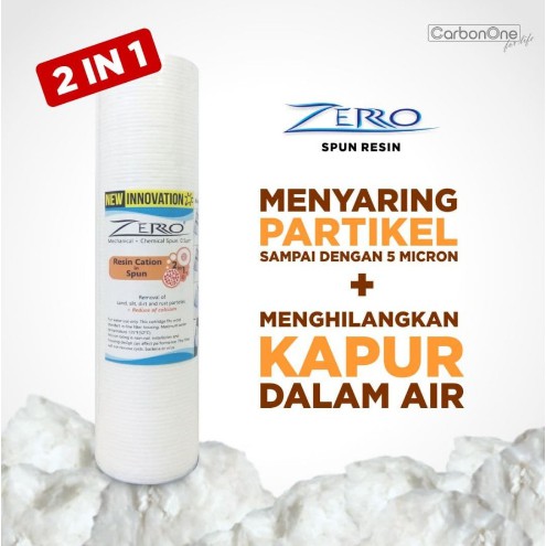 Jual Filter air Spun Resin RO | Zerro Spun Cation/ Resin 10" | Shopee Indonesia