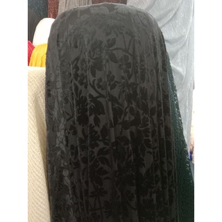 Jual kain/bahan bludru hitam motif | bludru garment | Shopee Indonesia