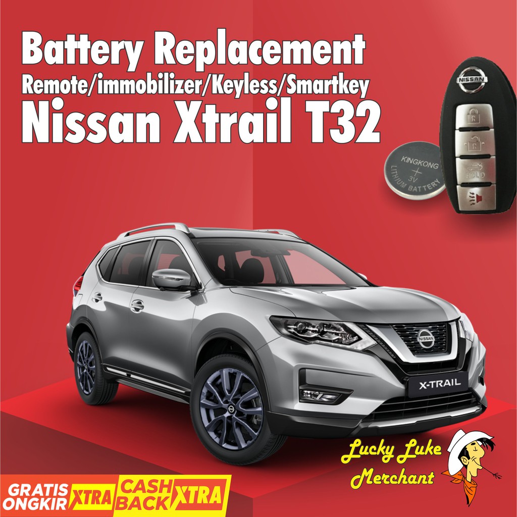 Jual baterai remote kunci mobil Nissan Xtrail T32 X-Trail immobilizer ...