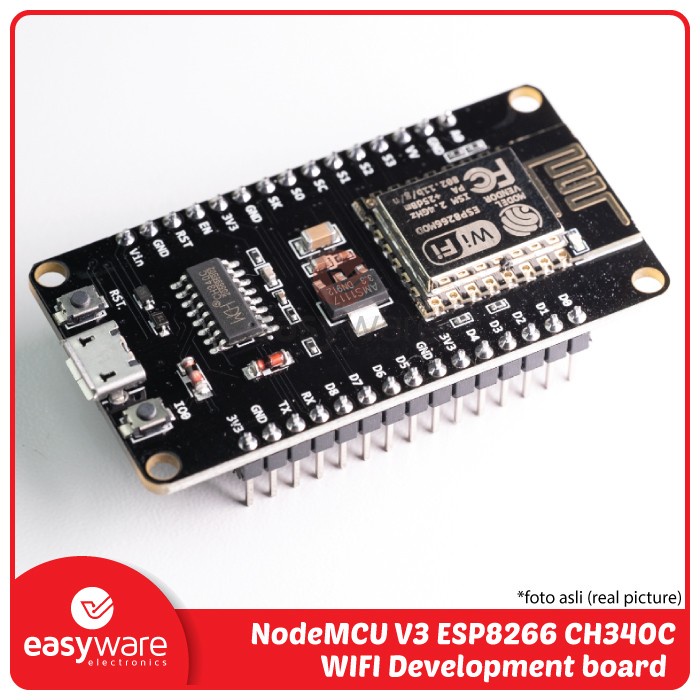 Nodemcu Lua V3 Esp8266 Wifi With Ch340c