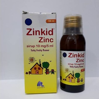 Jual zinkid syrup zink zin kid sirup | Shopee Indonesia