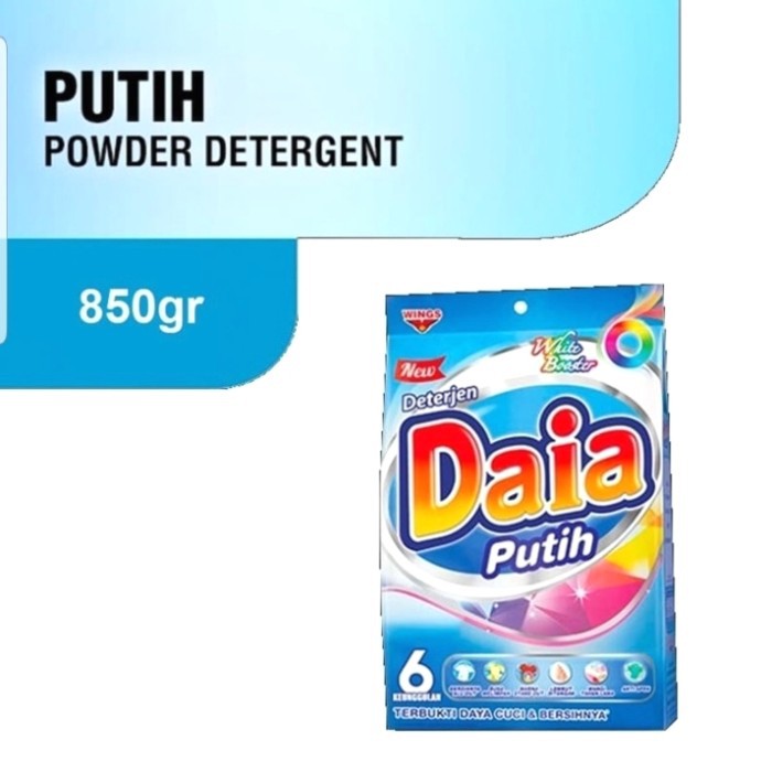 Jual DAIA PUTIH DETERGEN BUBUK 800G | Shopee Indonesia