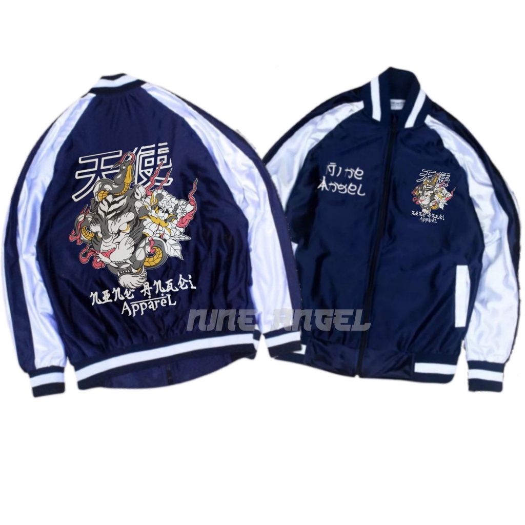 Jual Jaket Bomber Sukajan Original Jaket Sukajan Japan Tiger | Shopee ...