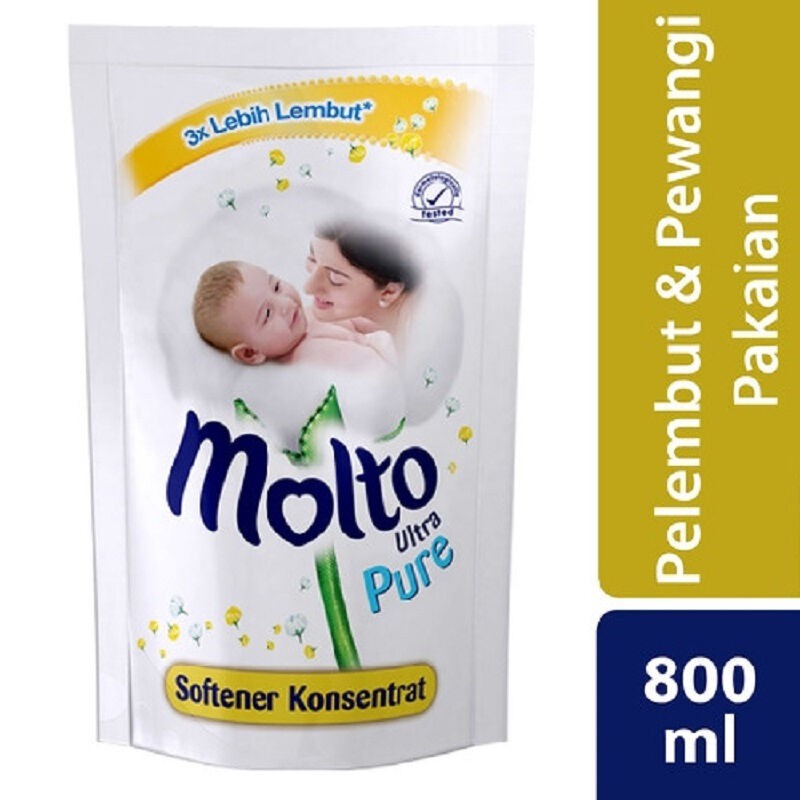 Jual Molto Ultra Pure Pouch 800ml (REFILL) | Shopee Indonesia