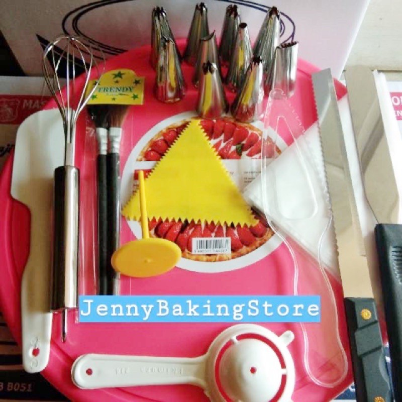 Jual PAKET DEKORASI KUE TART MURAH DAN LENGKAP | Shopee Indonesia