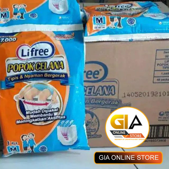 Jual LIFREE POPOK CELANA / POPOK DEWASA Size : M/L/XL per 1 Pcs NB ... Jual LIFREE POPOK CELANA / POPOK DEWASA Size : M/L/XL per 1 Pcs NB ...