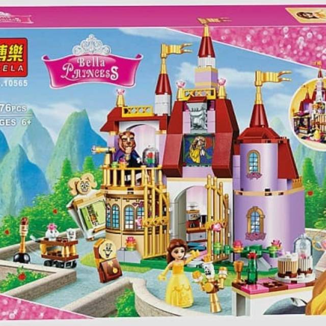 Jual Original Belle's Enchanted Castle lego | Shopee Indonesia