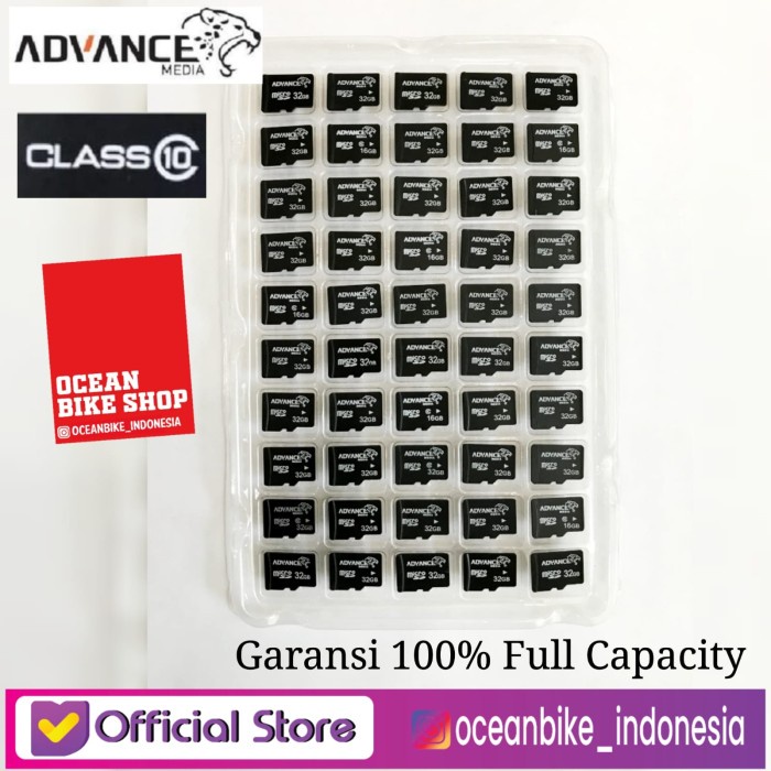 Jual Original Memory Card Chip Only 32GB MMC Advance Class 10 Micro SD ...