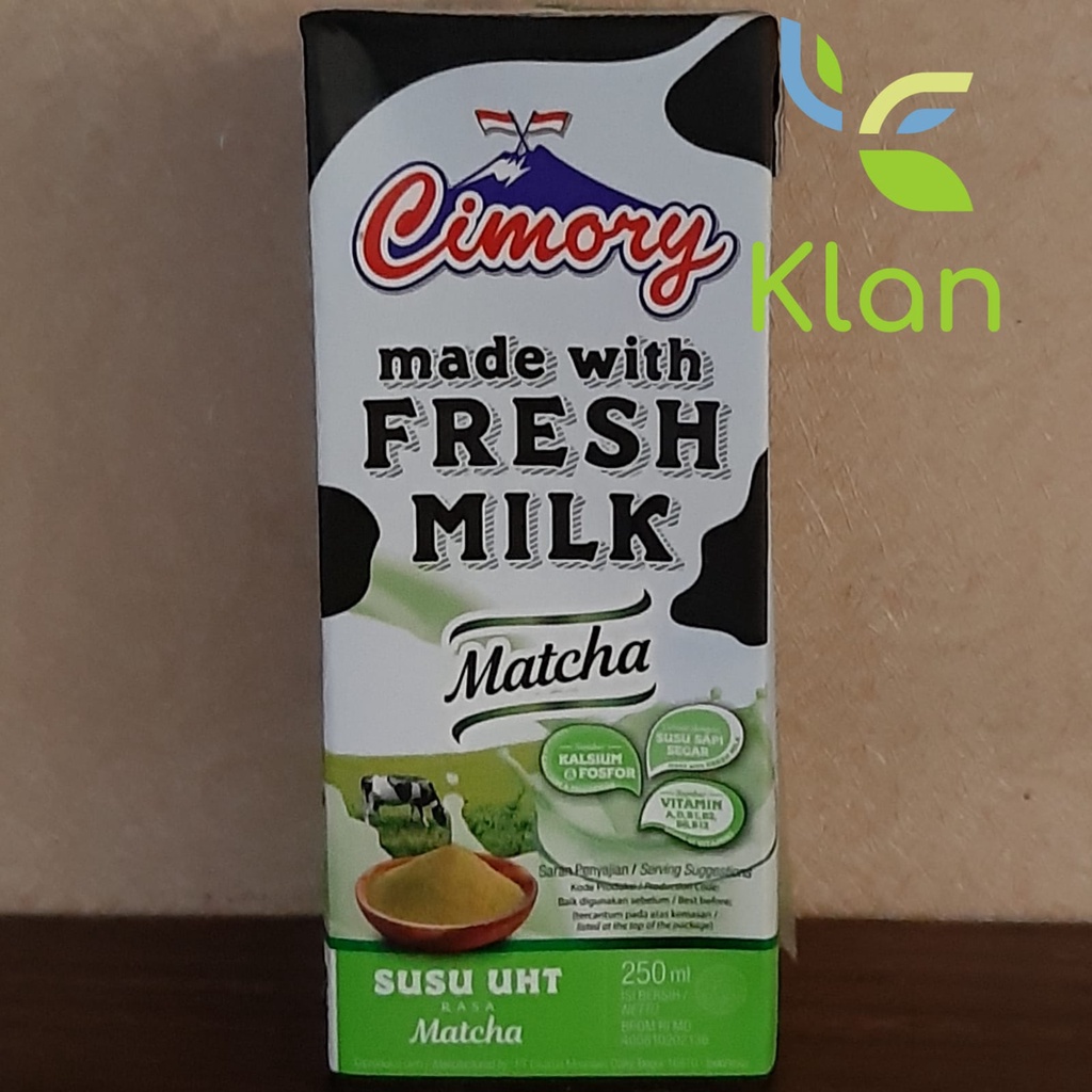 Jual CIMORY FRESH MILK 250ML MATCHA | Shopee Indonesia