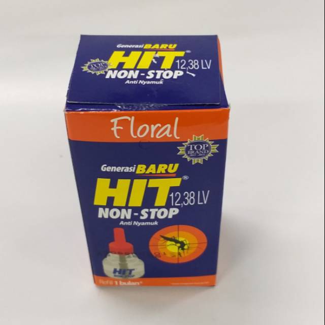 Jual Hit Elektrik Non Stop Floral Refil 33ml | Shopee Indonesia
