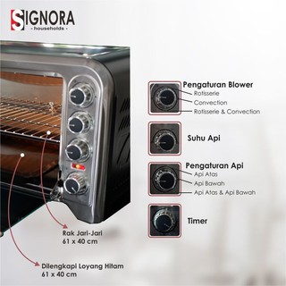 Jual OVEN SIGNORA GALAXY - 75 LITER | Shopee Indonesia