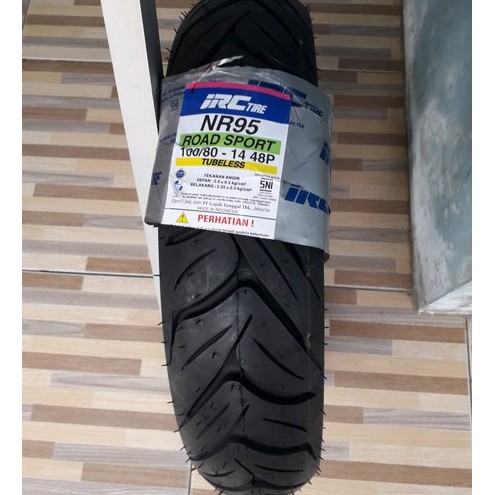 Jual Ban Luar Irc Tubeless 100 80 14 Nr 95 Favoritkan Bagikan Ban Luar