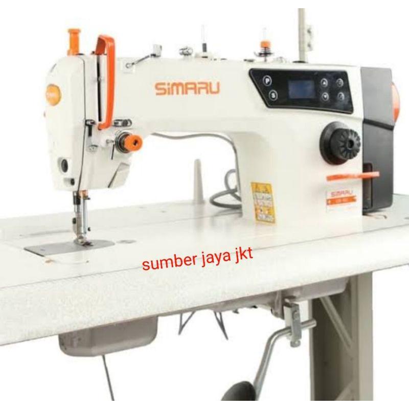 Jual mesin jahit simaru servo sm-m2 lengkap kaki meja Kualitas Terbaik ...
